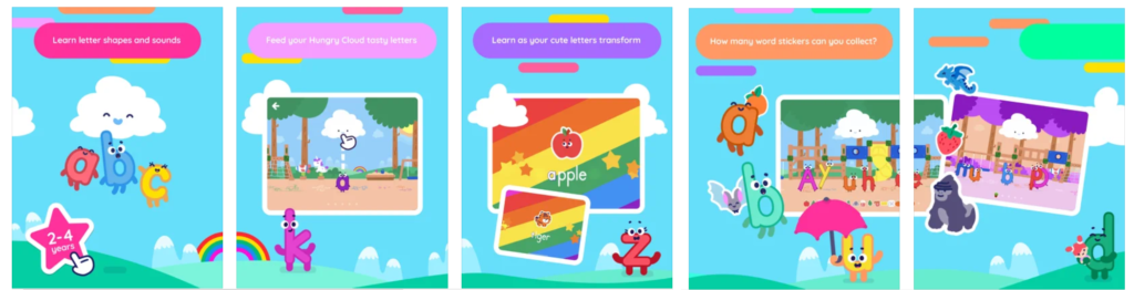 Hungry Cloud - Teach Your Child To Read Early, Step by Step