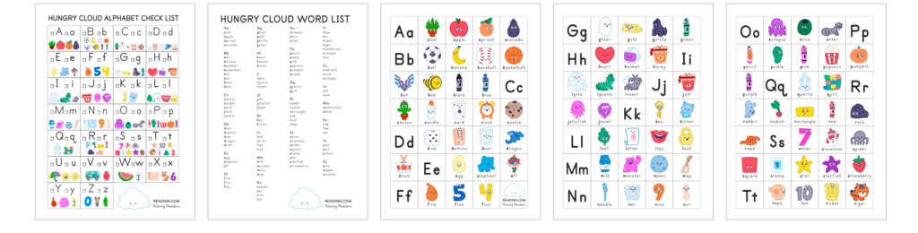 Hungry Cloud - Teach Your Child To Read Early, Step by Step