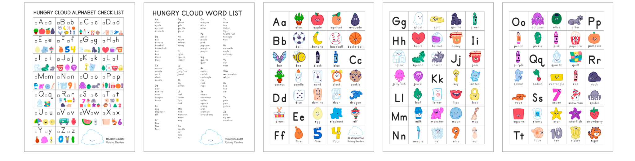 Hungry Cloud - Teach Your Child To Read Early, Step by Step